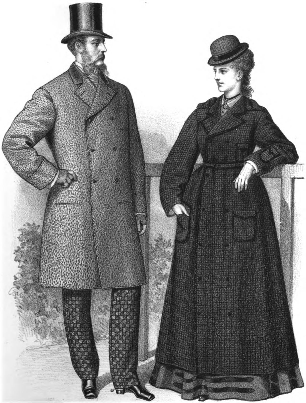 19th Century Historical Tidbits: 1873 Fashions