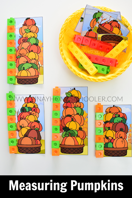 Pumpkin Preschool Math and Literacy Centers | The Pinay Homeschooler