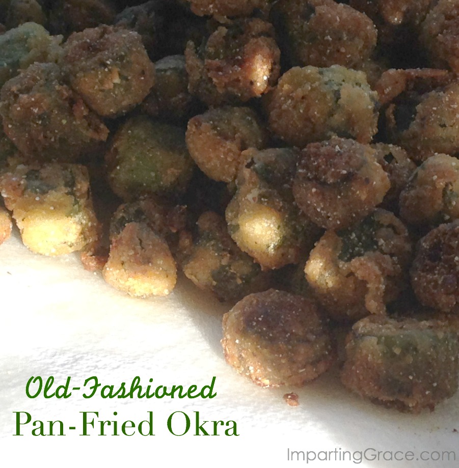 Imparting Grace: Old-Fashioned Pan-Fried Okra