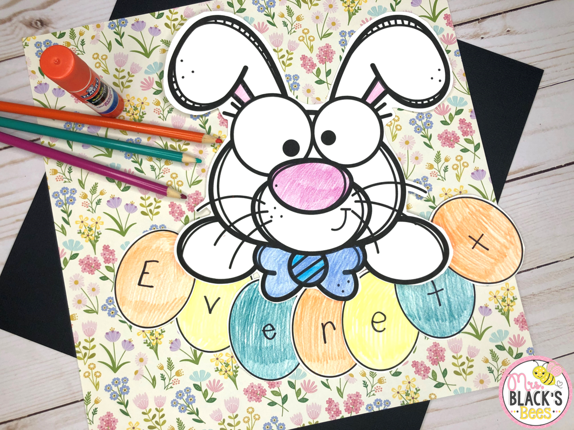 "Egg"cited for Spring Bulletin Board Craft and Writing | Mrs. Black's Bees