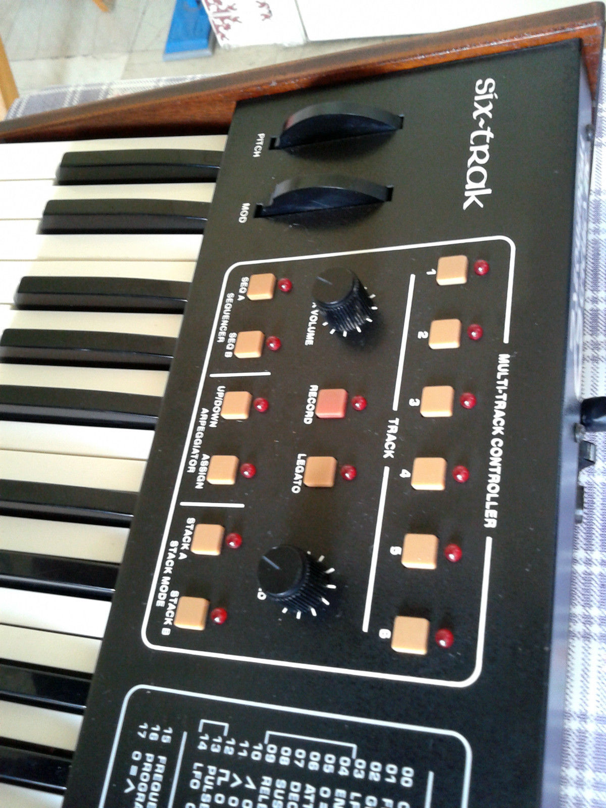 MATRIXSYNTH: Sequential Circuits Six-Trak Vintage Analog Synth CEM3394 ...