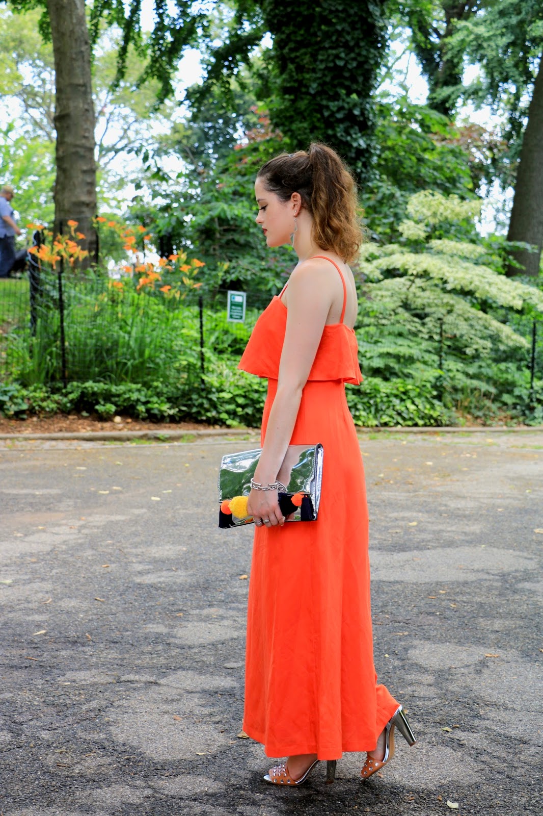 Kathleen's Fashion Fix: Maximum Advantage // orange maxi dress ...