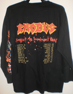 ThirteenShop: EXODUS band T shirt