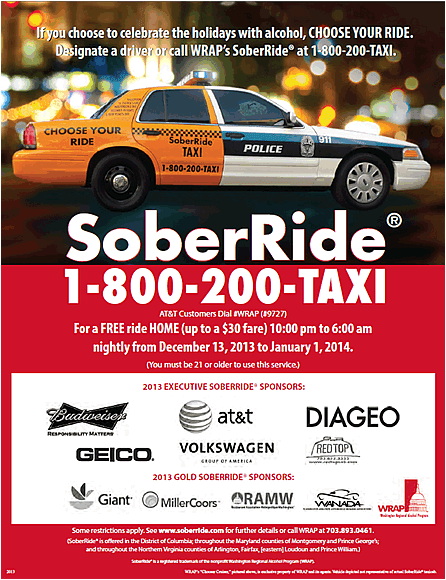 Montgomery County Updates: Options for a Safe Ride Home
