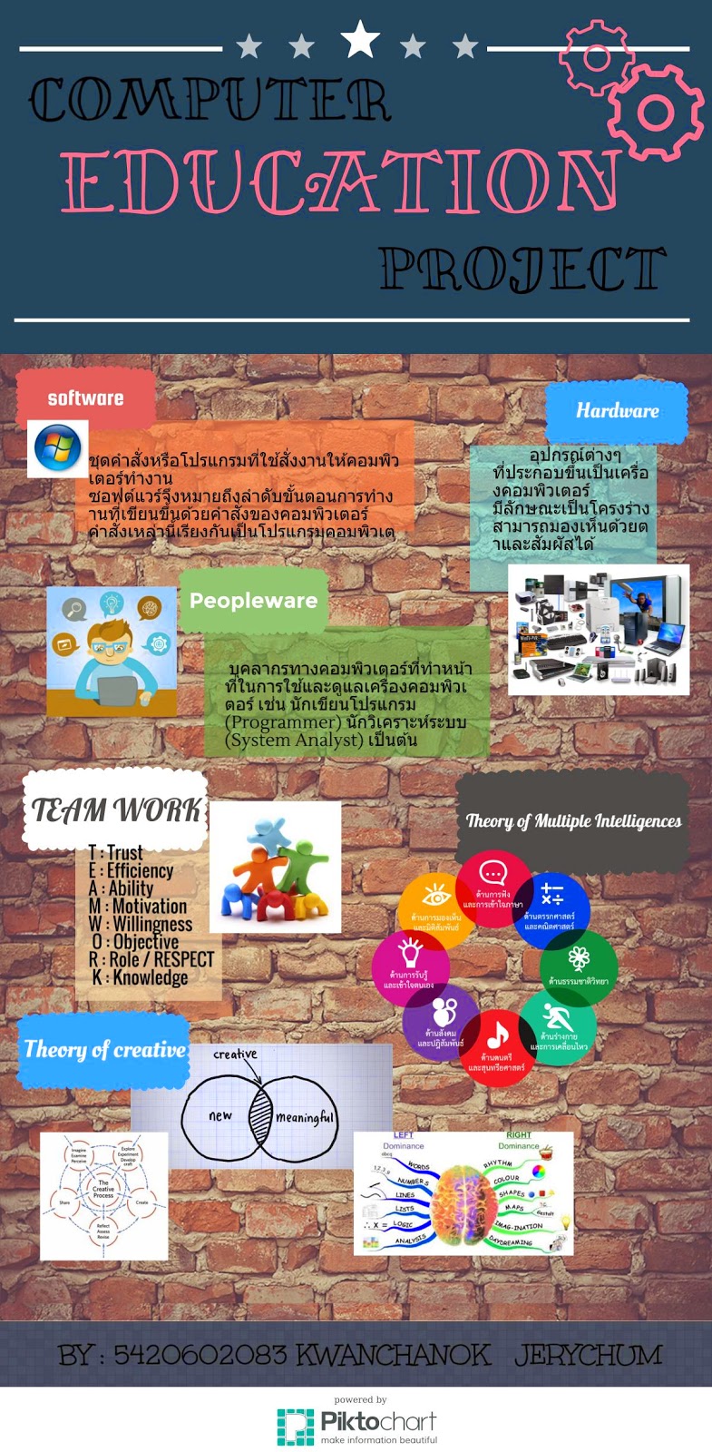 Computer Education Project: Infographic&mindmap