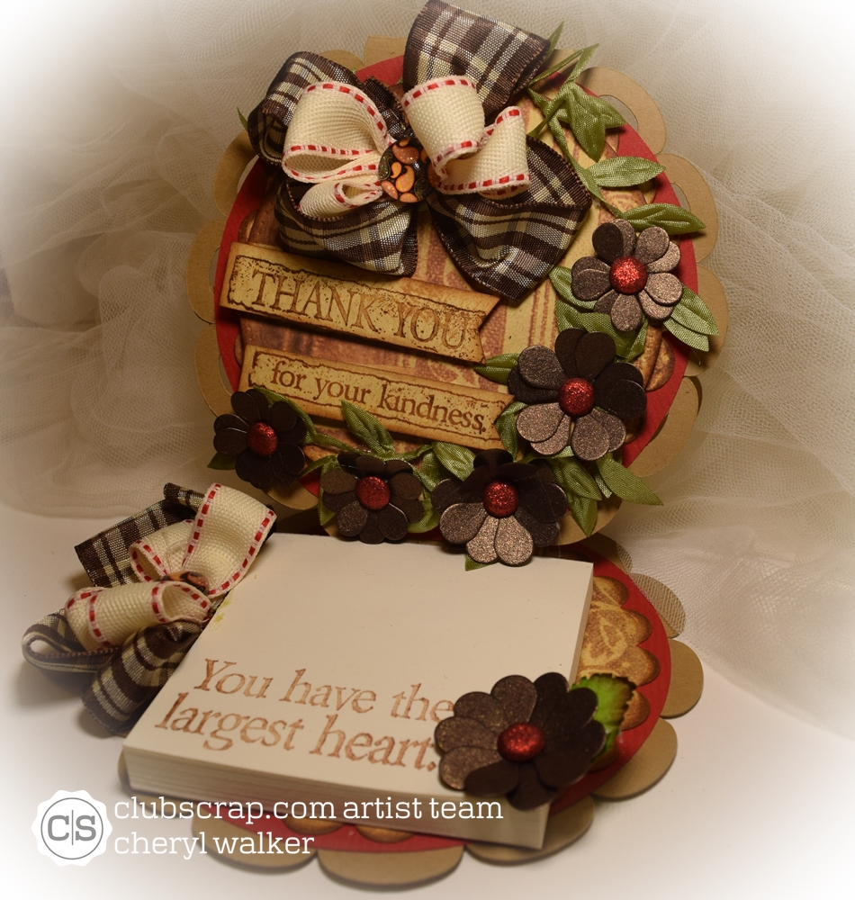 Sweeet Designs By Cheryl: Club Scrap October Artist Team Challenge