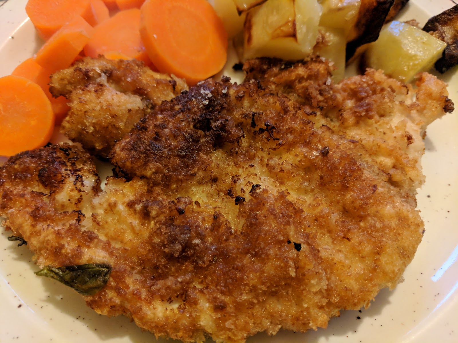 JibberJabberUK: Lemon and basil breaded turkey escalopes