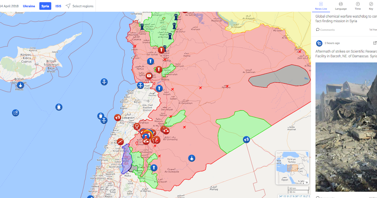 Globe Backyard: Live War Map