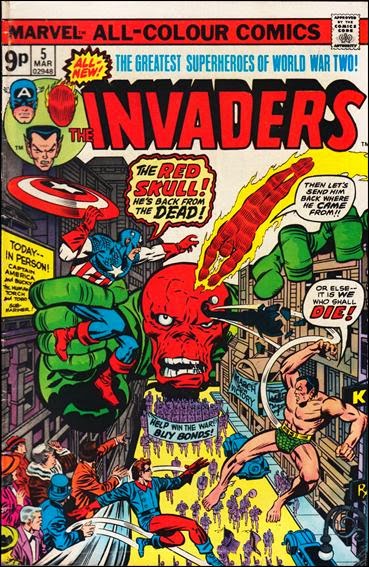 Bloody Pit of Rod: The Invaders comic book covers