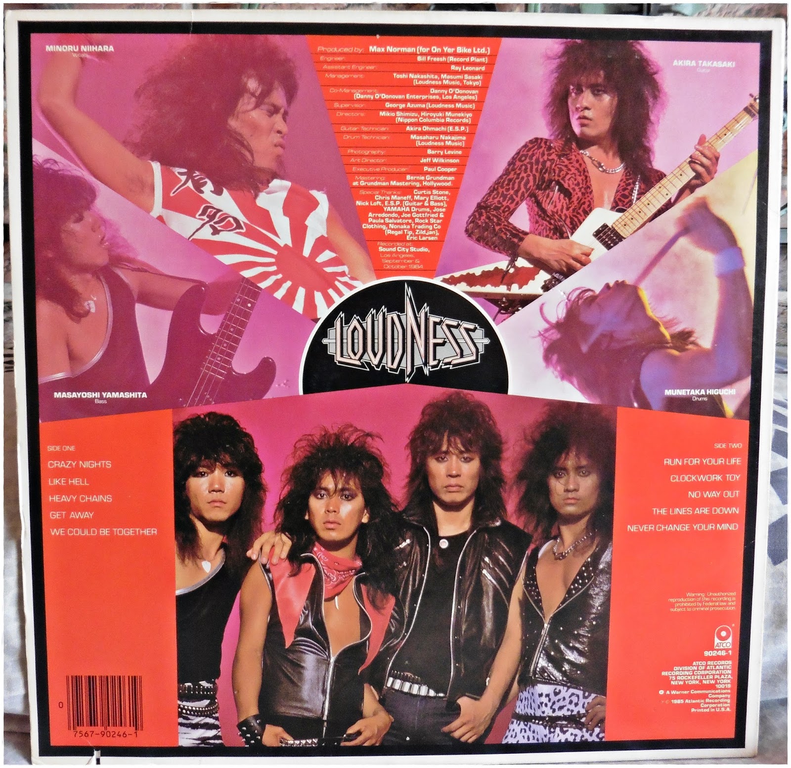 Loudness – Thunder in the east (ATCO 1985)