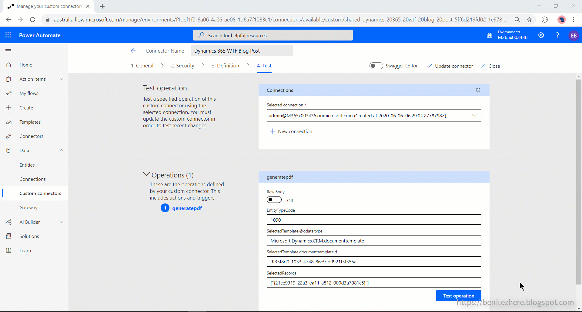 PDF Automation series - Part 2: How to create a custom connector for ...