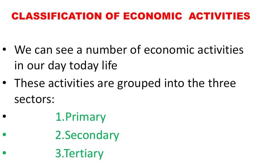 Sectors of Indian economy- Class 10th Economics