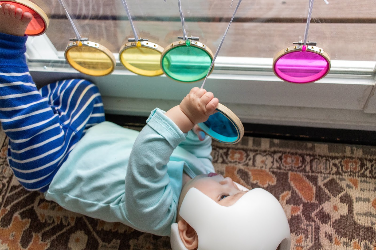 An Easy DIY for Babies to Explore Color