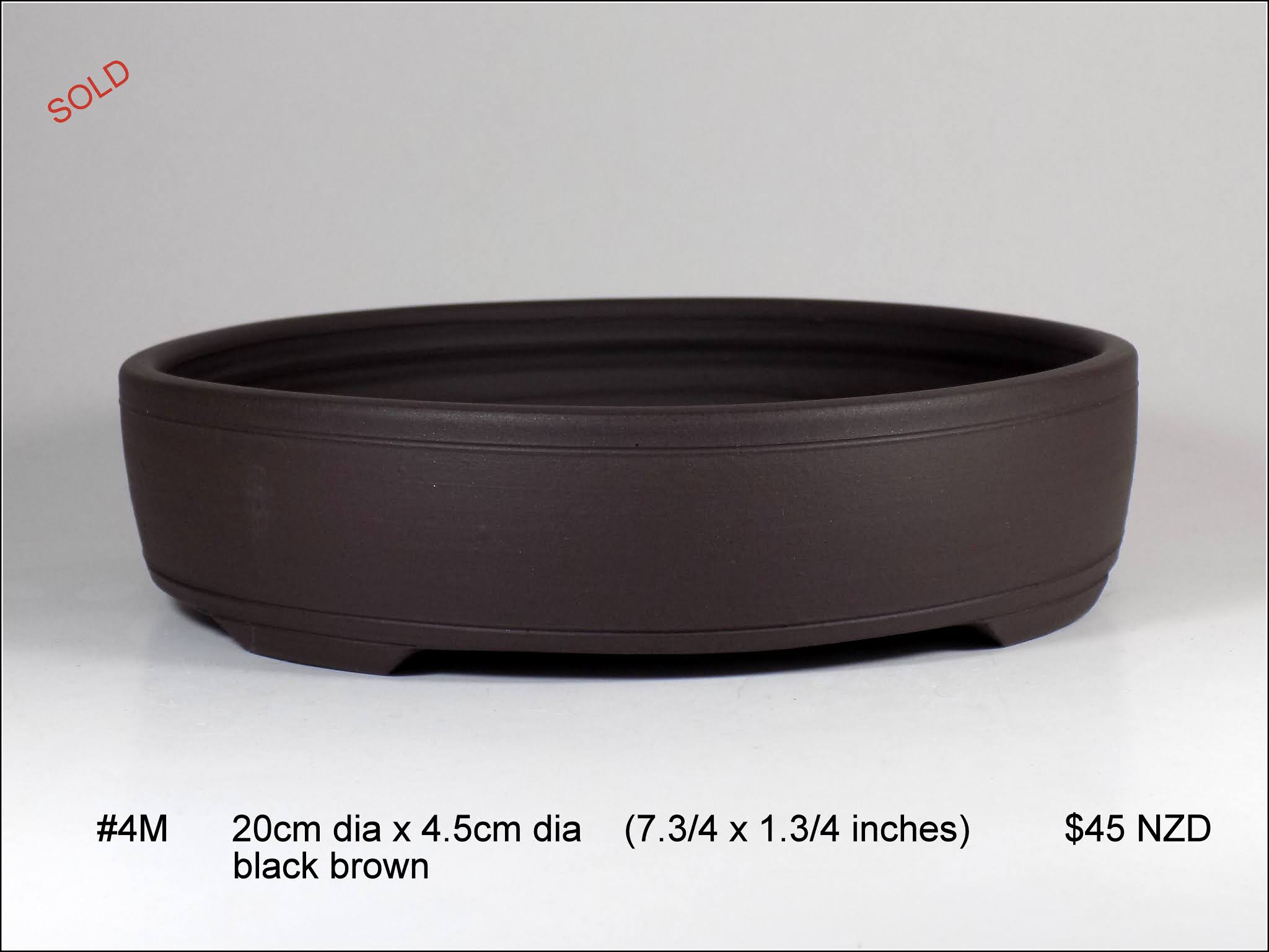 Fionna's Bonsai Pots, Kiwi Made, In New Zealand: Medium