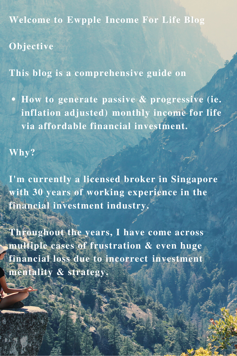 Ewpple Income For Life | 終身收入: Income For Life - How To Generate?