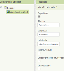 Creare l'app del tuo sito web (Mit App Inventor 2) | Oggi è un altro post