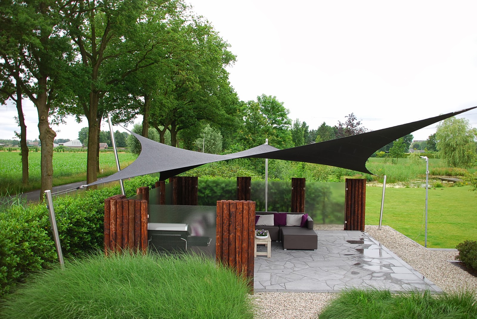 Hoe creëer ik beschutting tegen zon,wind en regen in mijn tuin??: In de ...