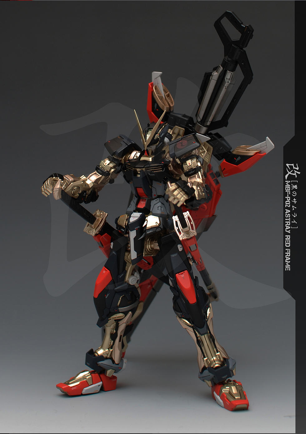 Custom Build: MG 1/100 Gundam Astray Red Frame Kai "Ver. Grework Ghost"
