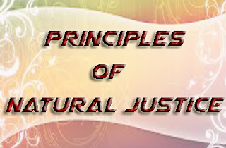 Principles of Natural Justice - The Law Study