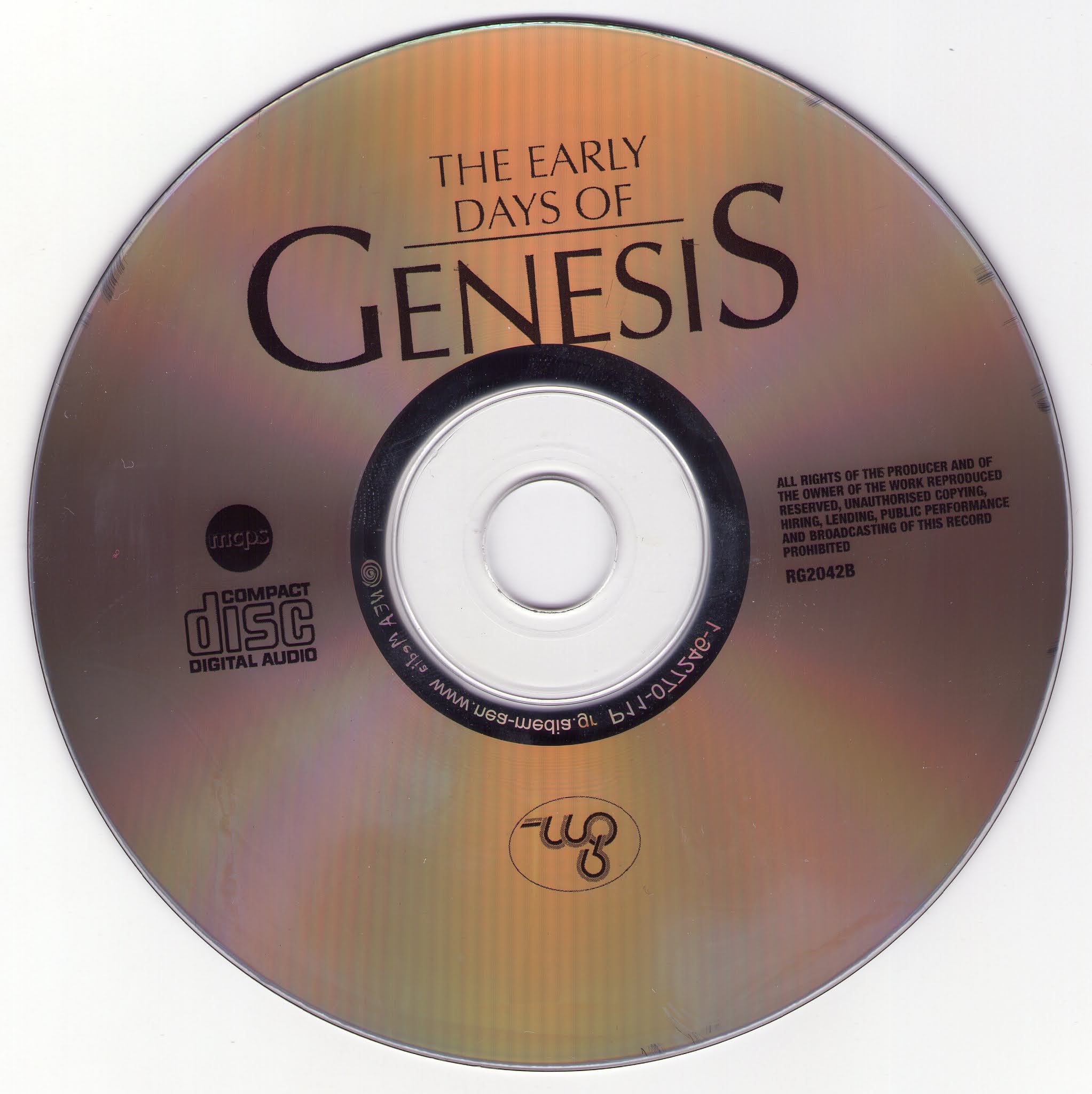 Lo Tuyo No Es Una Desgracia Recargado: Genesis - The Early Days of ...