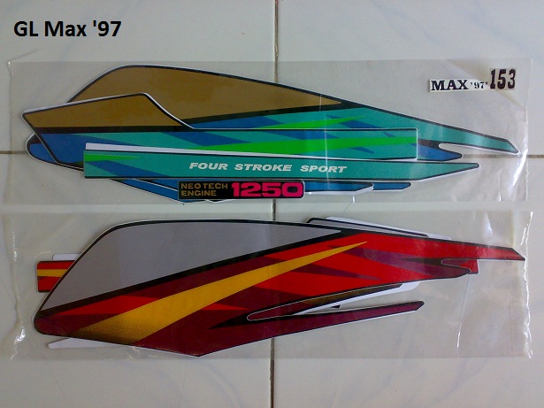 Stiker Striping Motor Lawas: GL Pro Max