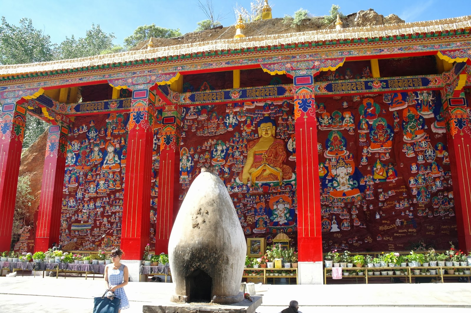 Jeff Low: Thousand-Buddha Cliff，Yaowang Mountain , Lhasa, Tibet 西藏拉萨药王山 ...
