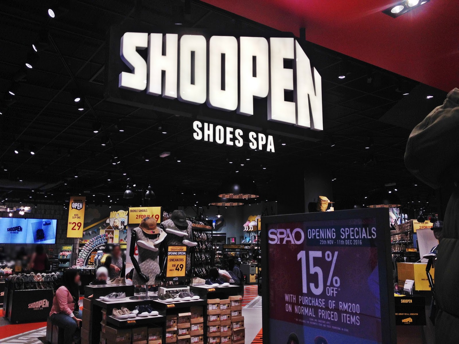 SPAO & SHOOPEN 2nd Outlet Opening in Malaysia @ IOI City Mall