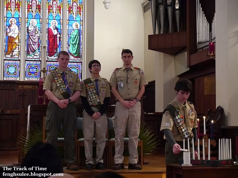 Kevin's Eagle Scout Court of Honor | The Track of Time