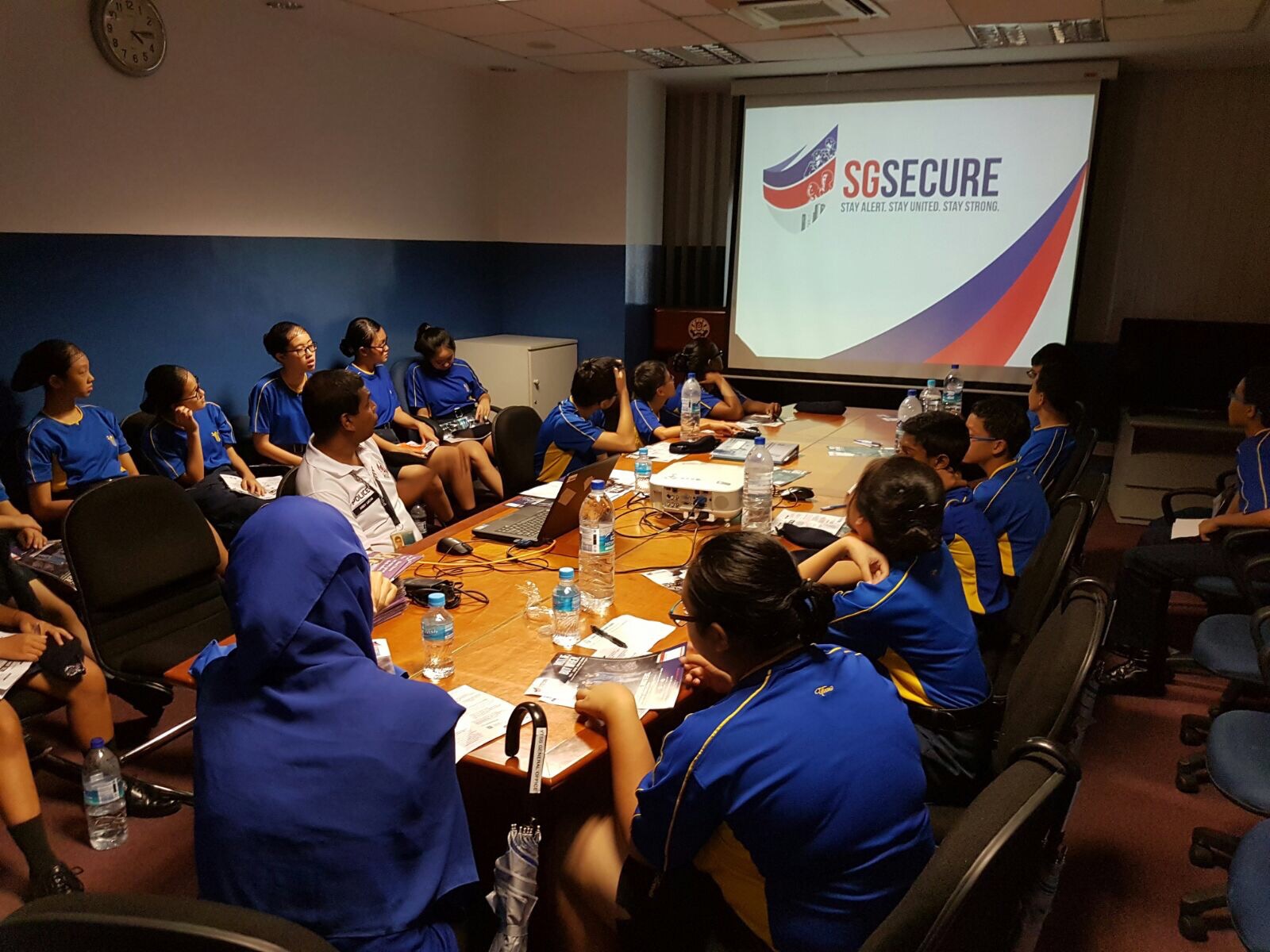 YTSS National Police Cadet Corps: Yishun North NPC visit 2017