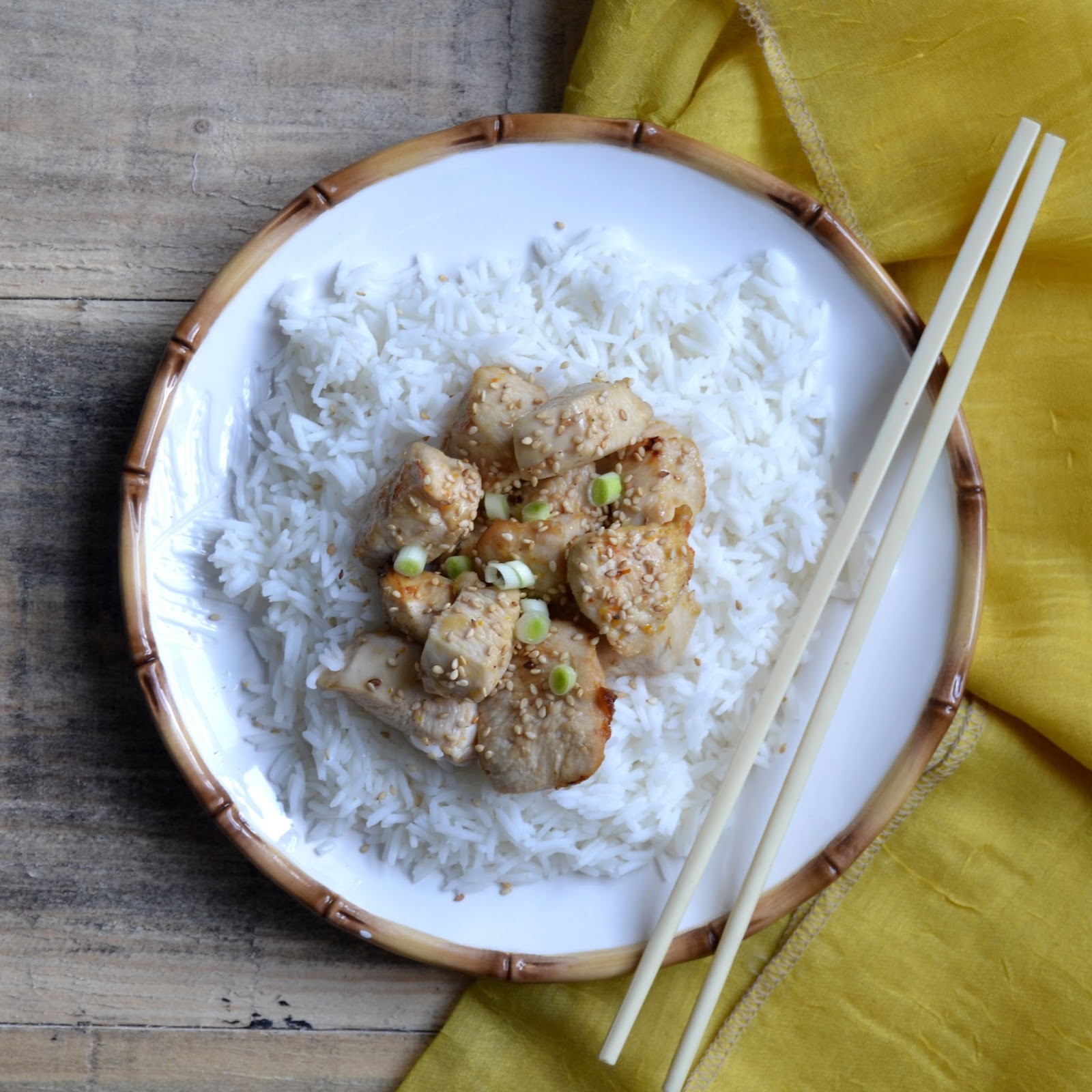 Contigo en la playa! : POLLO A LA NARANJA