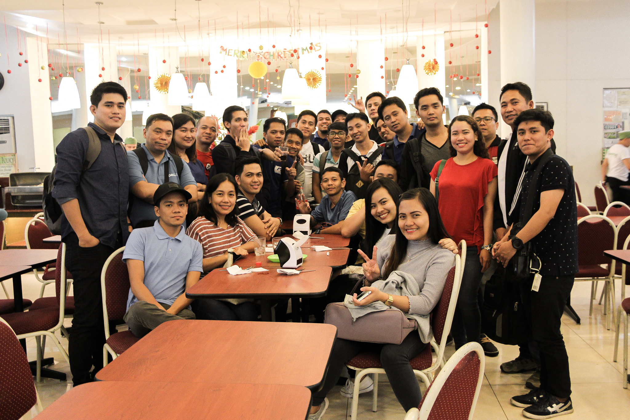 The ASI Company in the Tramway with all Boss