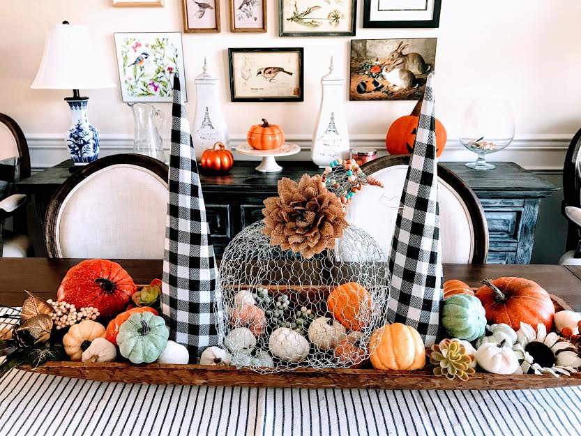 How To Make A Pumpkin Out Of Chicken Wire - At Home with Jemma