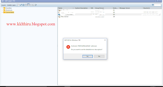 hostname 'NiHLGetNodeAddr' unknown error