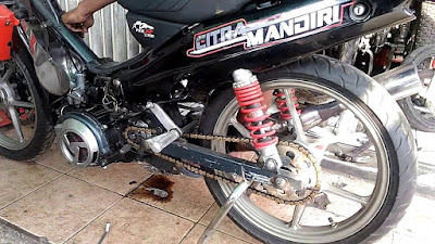 Model Gambar Modifikasi Motor Poswan Standar 2020 | Customotto