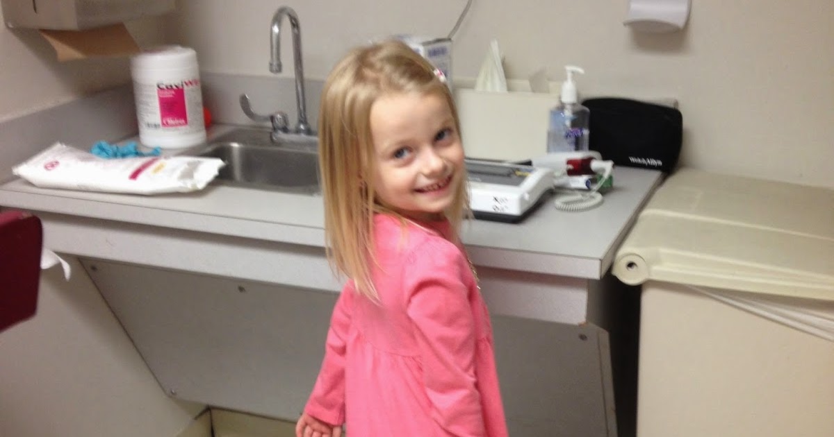 Schoolhouse Ronk: Kenley's 5 year check-up on 10-23-2014