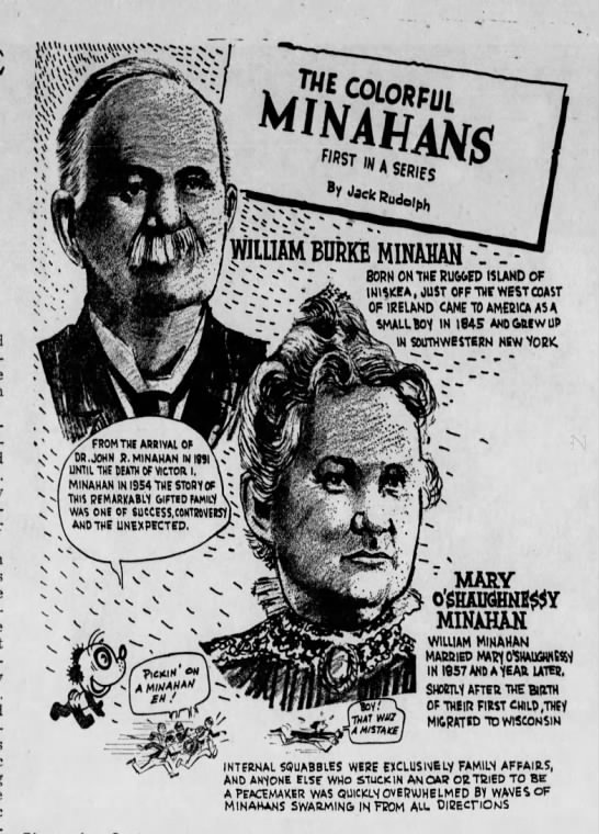 My Moynahan Genealogy Blog: The Minahan Titanic Story