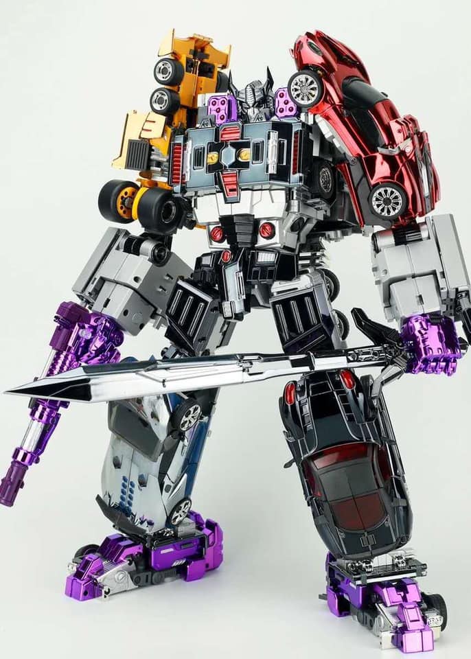 FTC: PREORDER of TFM Transformission's Havoc Combiner Metallic Chrome ...
