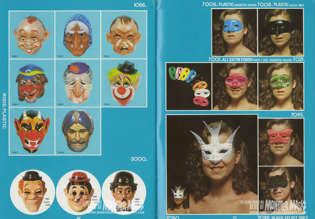 1983 Cesar Masquerade Catalog | Blood Curdling Blog of Monster Masks