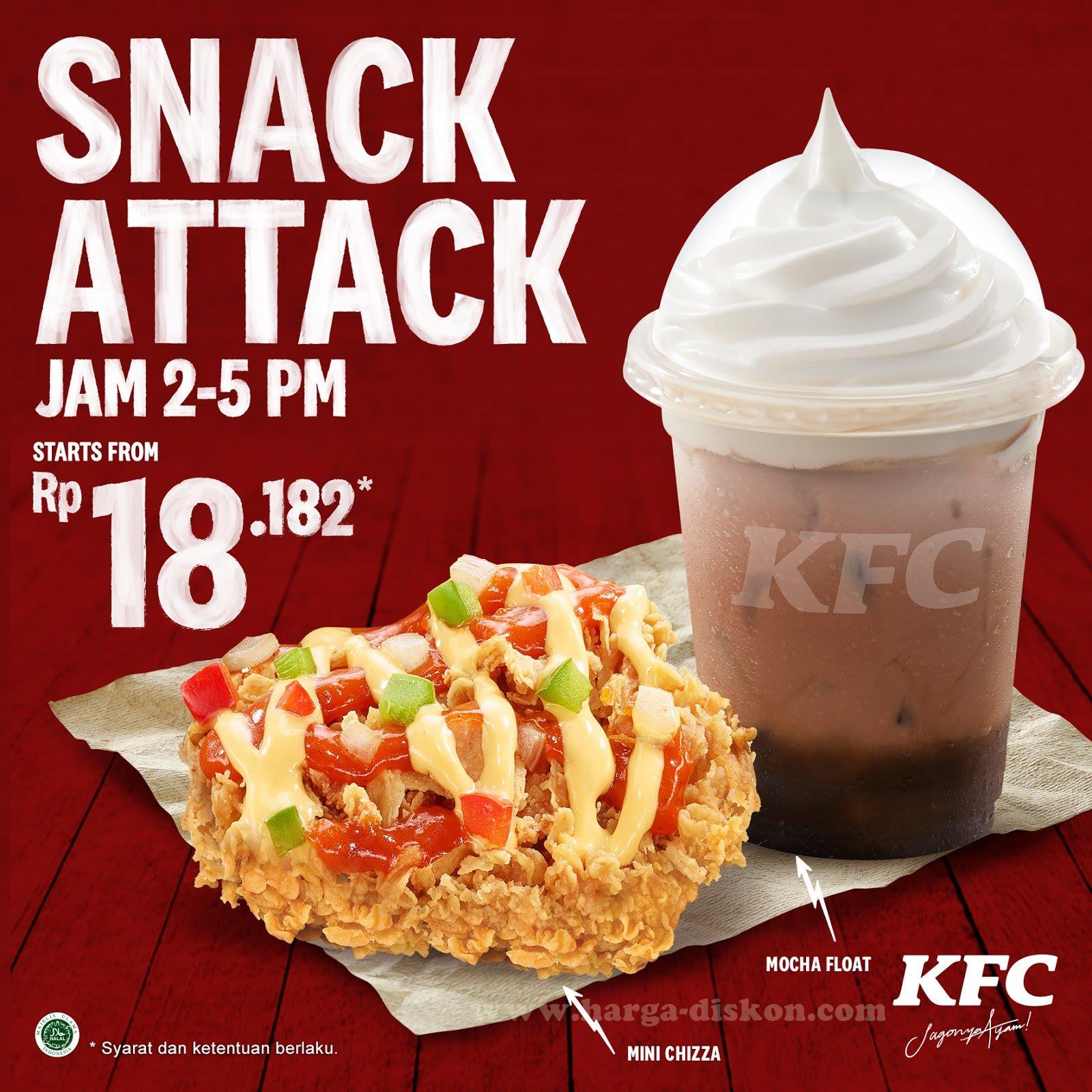 Promo KFC Terbaru Snack Attack