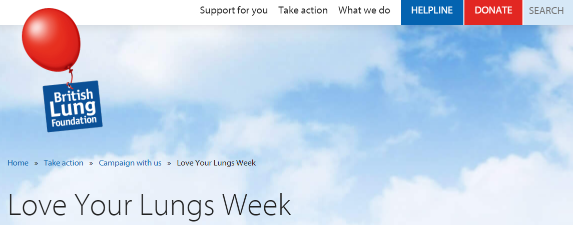 It's Love Your Lungs Week!