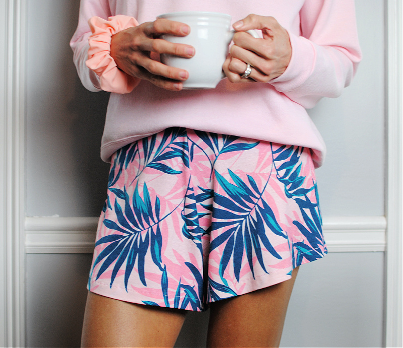 Trash To Couture: DIY: Sew Your Own Lounge Pajama Shorts