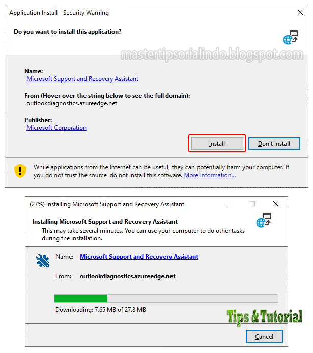 Cara Menggunakan Microsoft Support and Recovery Assistant Untuk ...