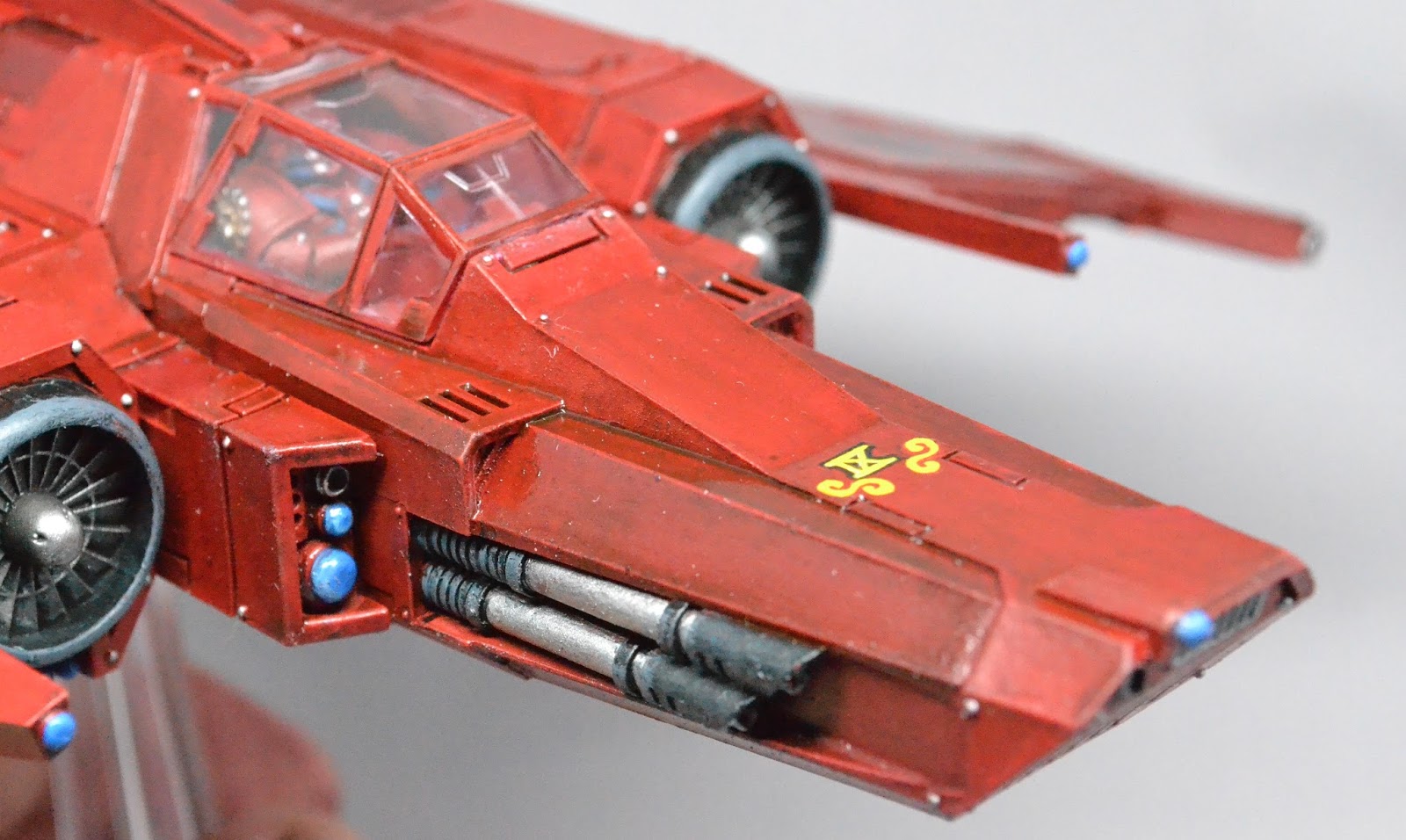 Sepulchre of Heroes: Blood Angels Xiphon Interceptor Complete!