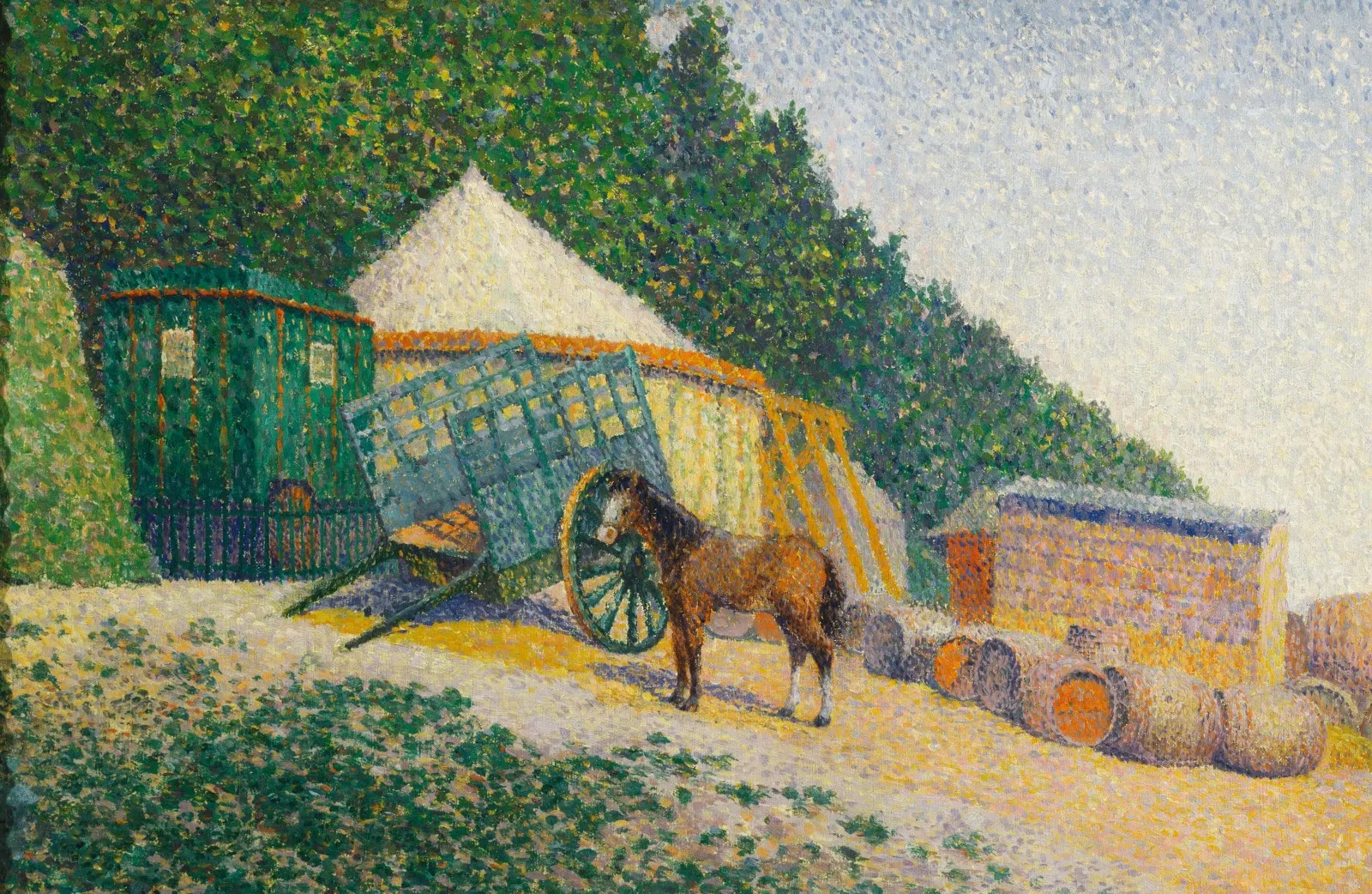 Albert Dubois-Pillet (1846-1890) Neo-impressionist painter | Tutt'Art ...