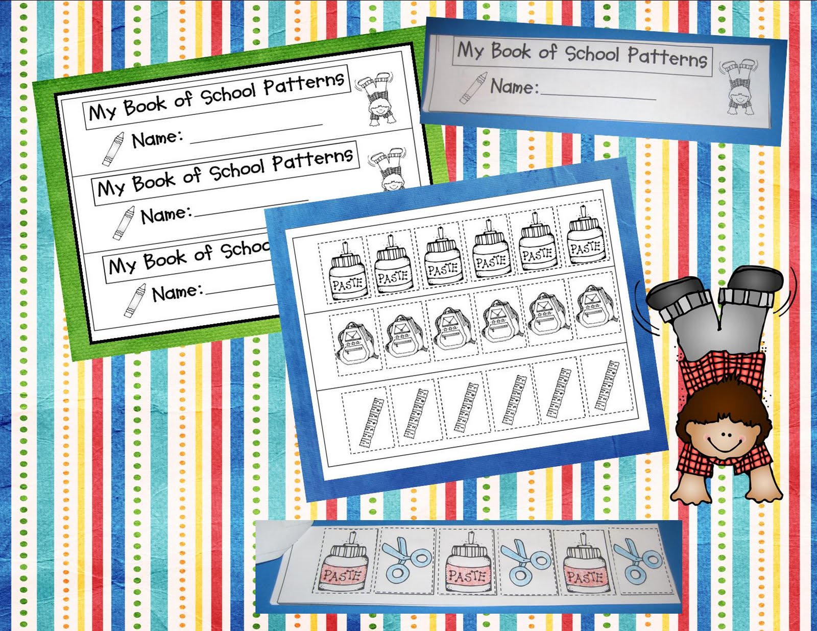 Kindergarten Crayons: Patterning With A Passion