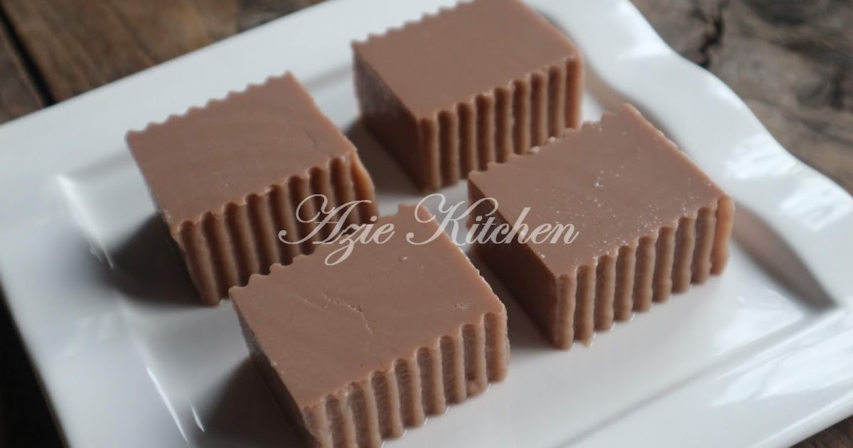 Agar Agar Milo Yang Sedap - Azie Kitchen