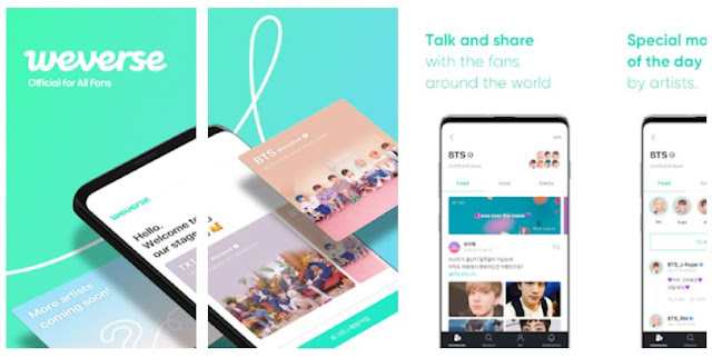 Download Weverse Mobile App - Youth Apps