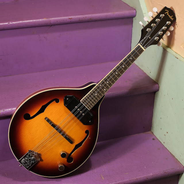 2000s Fender FM-52E Electric Mandolin (Modded w/P90)