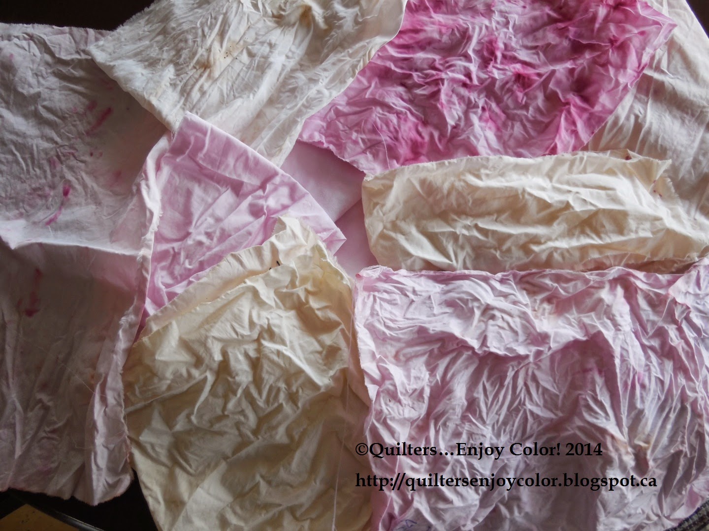 QUILTERS ENJOY COLOUR Tea Dye Tutorial quilters-enjoy-colour-tea-dye-tutorial