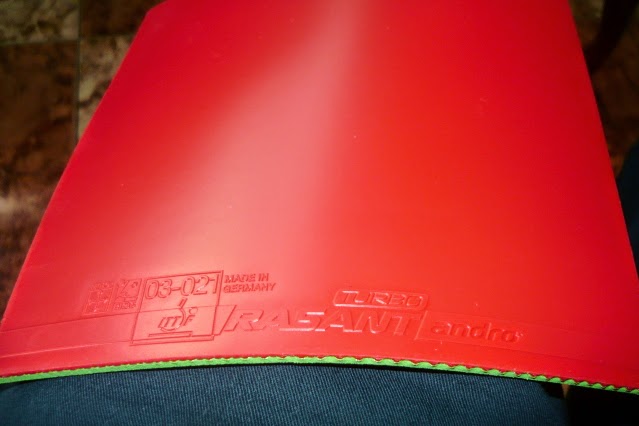 Table Tennis Bug: How does Andro Rasant rubber series compare with ...